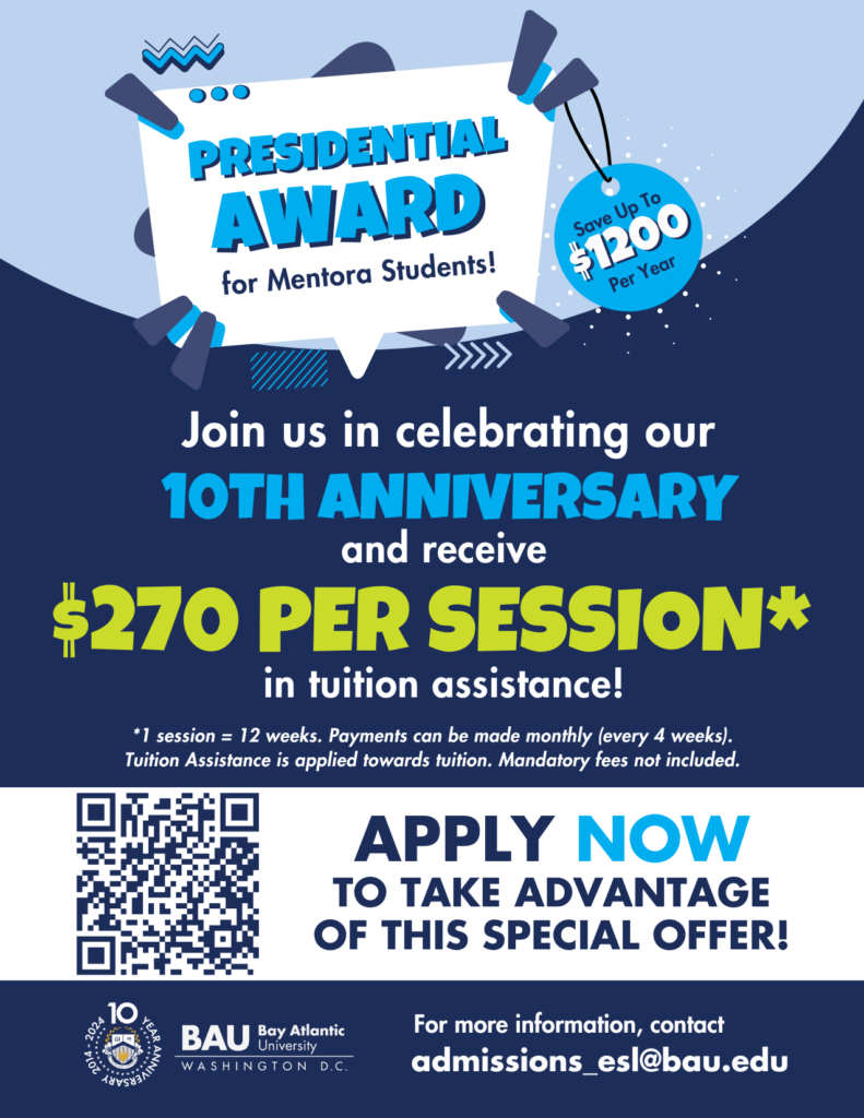 About Mentora College - Bay Atlantic University - Washington, D.C.